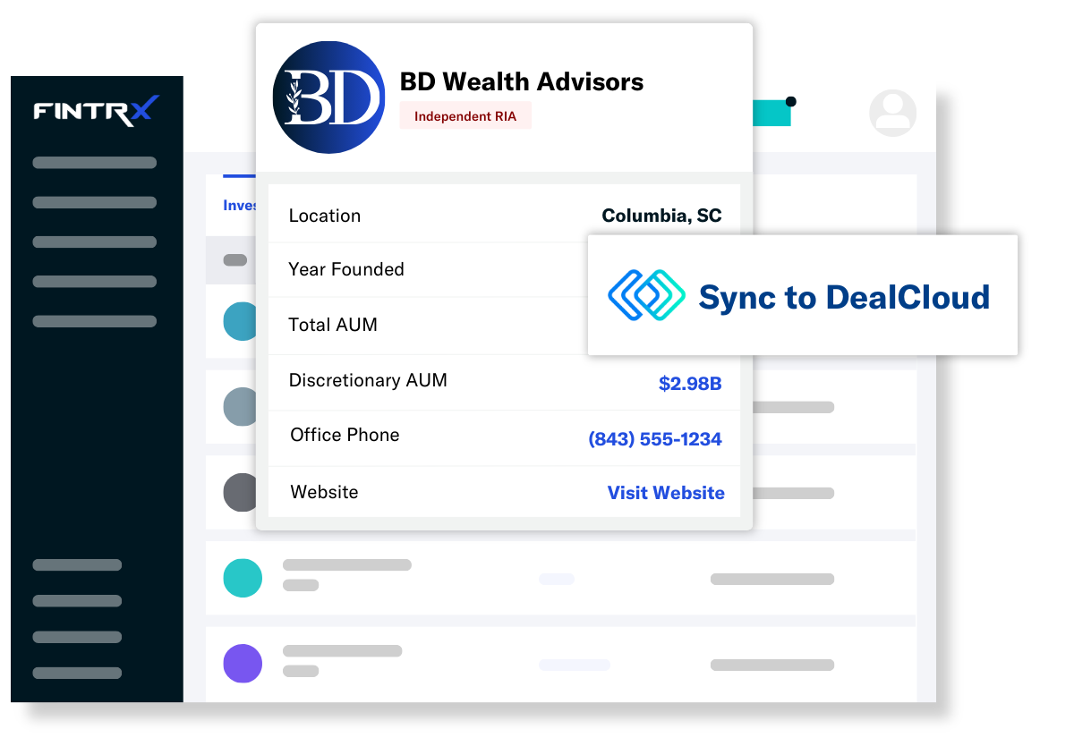 FINTRX Launches DealCloud CRM Integration