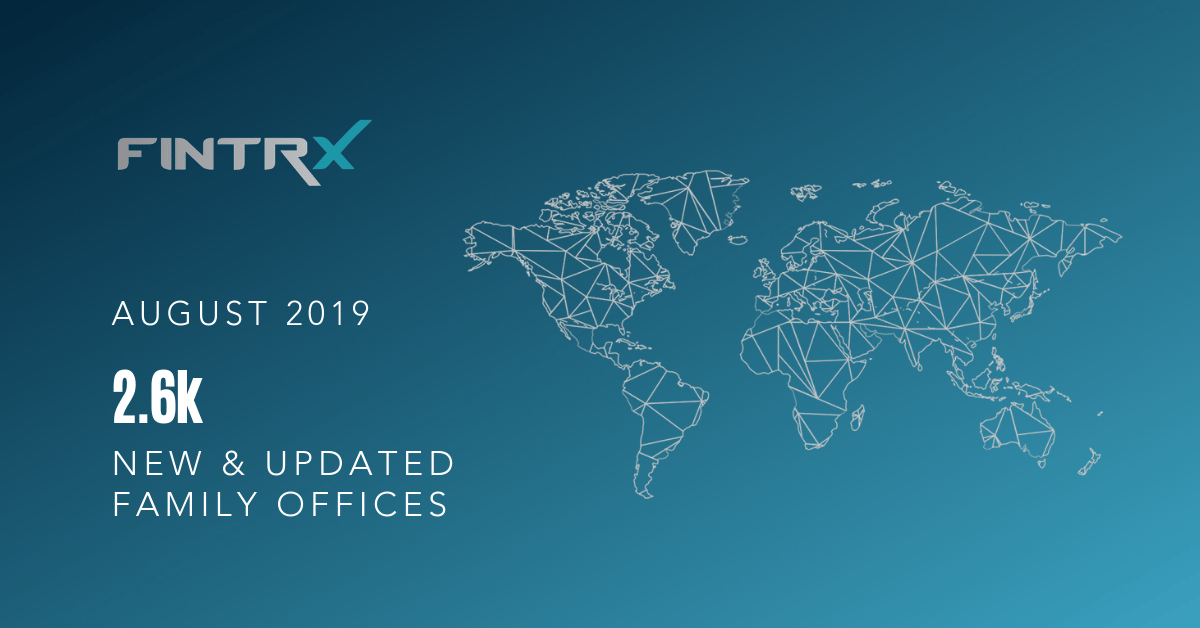 FINTRX Family Office Data Report August 2019
