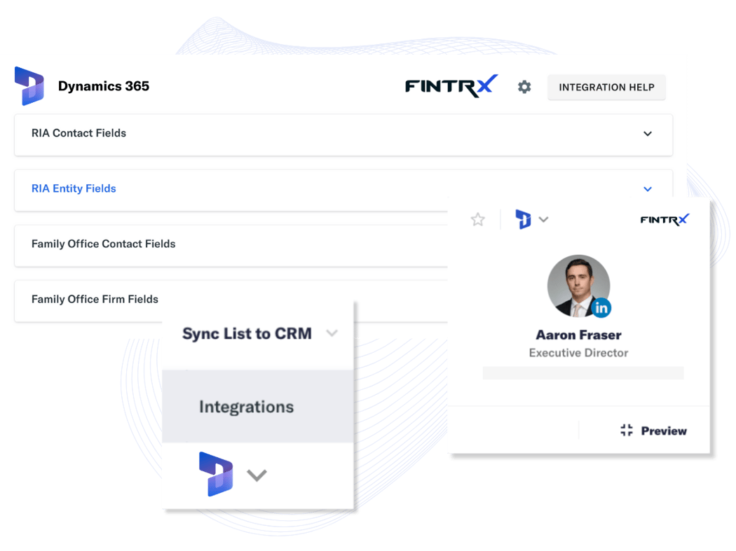 FINTRX Launches Microsoft Dynamics CRM Integration